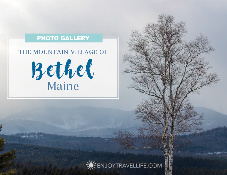 Scenes from A New England Winter in Bethel Maine