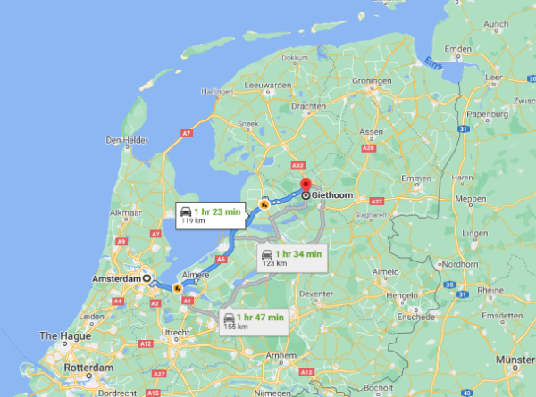 A Beautiful Day Trip From Amsterdam to Giethoorn [Netherlands]