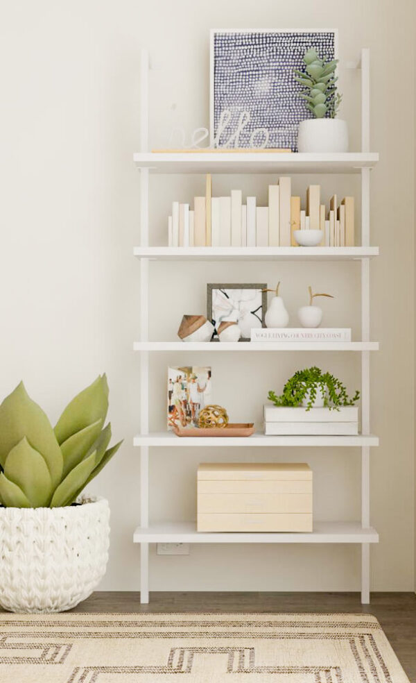 Minimalist Bookshelf Styling: Learn How to Make A Bookcase Look Pretty