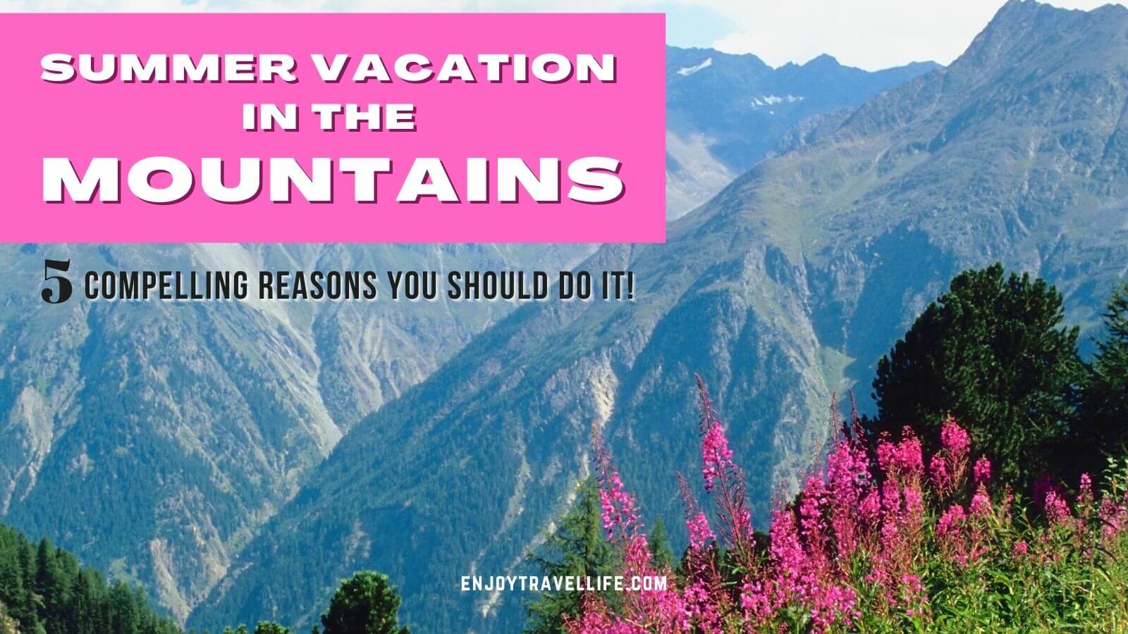 5 Compelling Reasons to Enjoy Summer Vacation in the Mountains
