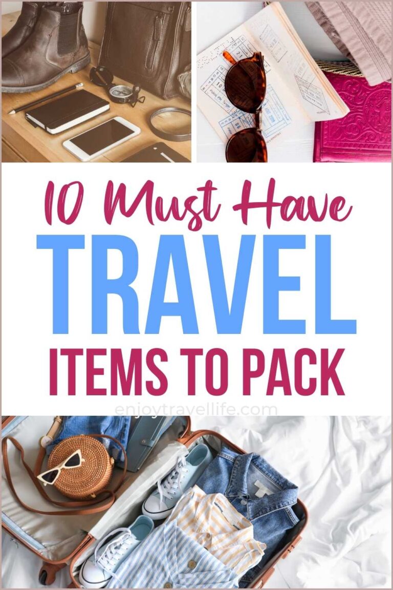 10 Must-Have Travel Items You Should Bring On Your Next Vacation