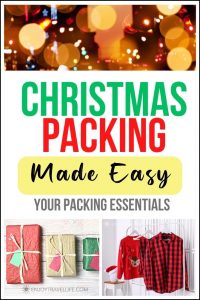 Easy 5-Point Christmas Packing List for Your Holiday Travel