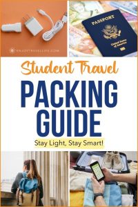 Essential Items for Student Travelers: Packing Light & Smart