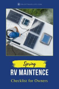Follow A Comprehensive RV Maintenance Checklist for Spring Travel